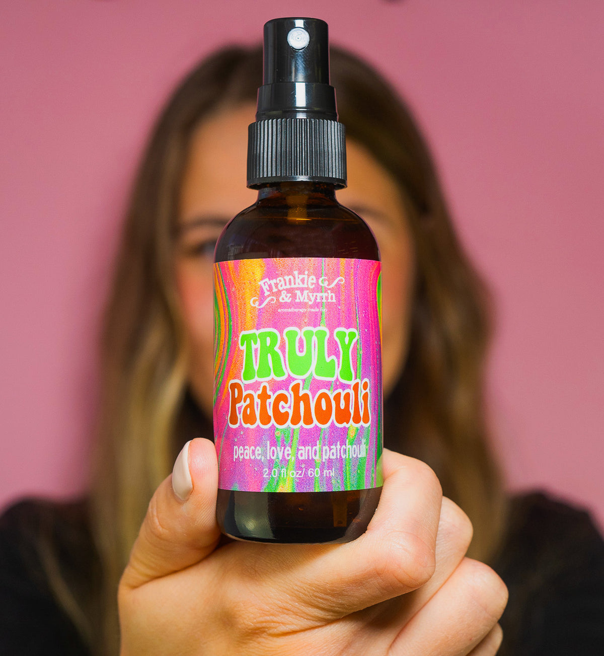 Truly Patchouli | Dark Aged Patchouli Spray | Frankie and Myrrh
