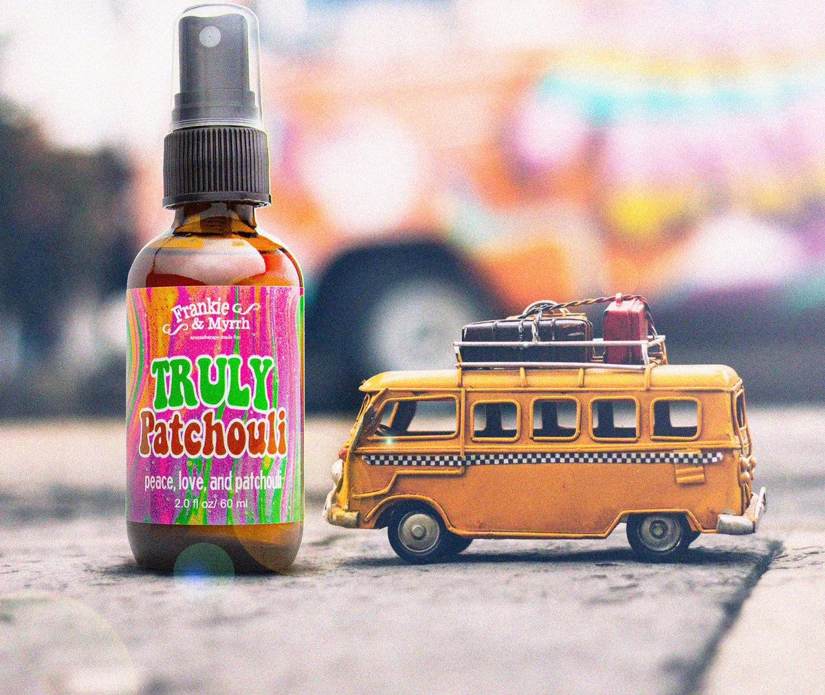Truly Patchouli | Dark Aged Patchouli Spray | Frankie and Myrrh