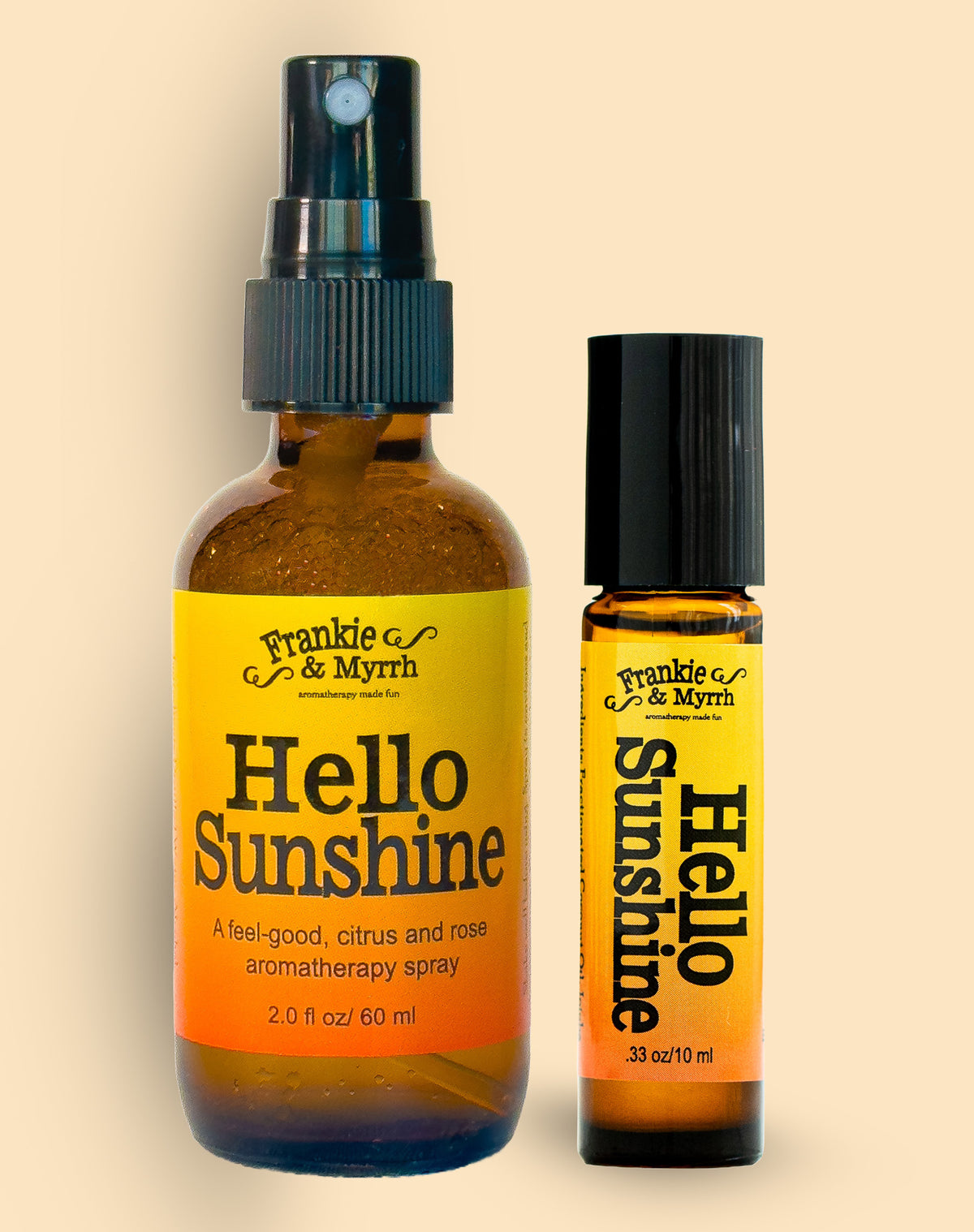 Hello Sunshine Duo | Spray and Roll-on | Frankie and Myrrh